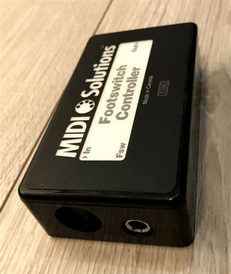Footswitch Controller Midi Solutions Footswitch Controller Audiofanzine