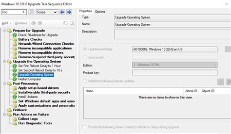 Task Sequence To Upgrade Os To 22h2 Causing Issues Rsccm