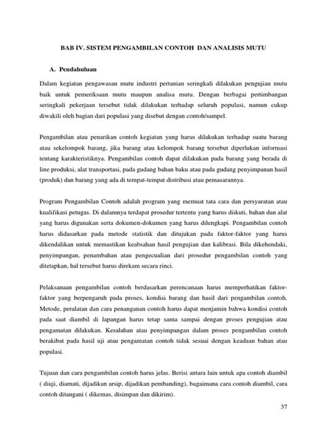 Bab Iv Sampling Pdf