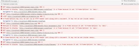 Solve The Problem Of Refused To Display In A Frame Because It Set X Frame Options To Deny