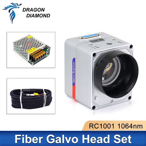 Rc1001 파이버 레이저 스캐닝 갈보 헤드 세트 1064nm 검류계 스캐너 전원 공급 장치 포함 고품질목공기계 부품 Aliexpress