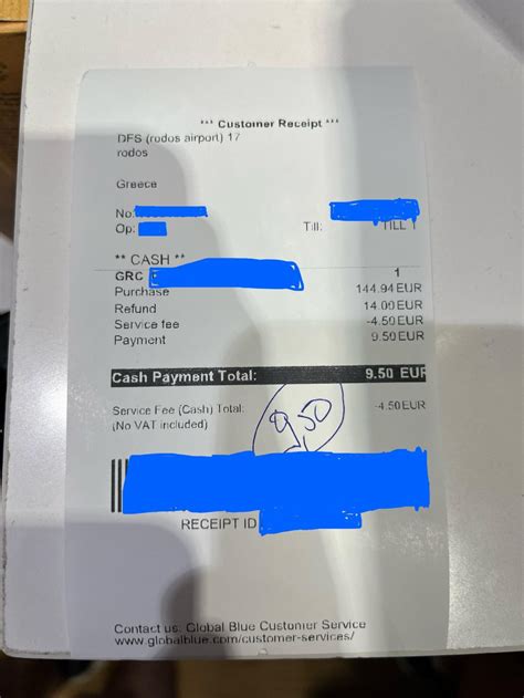 “service Fee” On My Tax Free Refund Rassholedesign