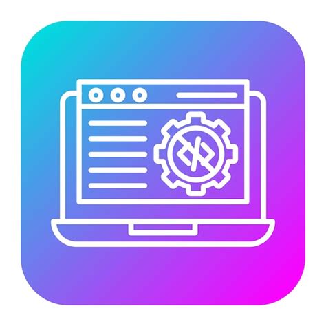 Premium Vector No Code Development Platform Vector Icon Can Be Used