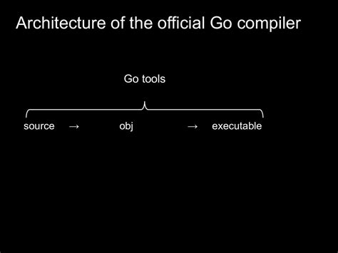 How To Write A Self Hosted Go Compiler From Scratch Gophercon 2020 Speaker Deck
