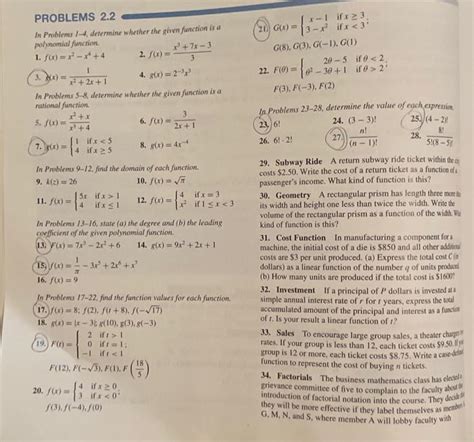 solved problems 2 2 in problems 1 4 determine whether the