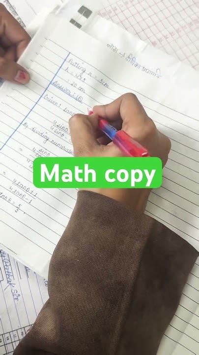 Board Maths Copy Viralshort Trending Maths Mathematics Motivation Youtube