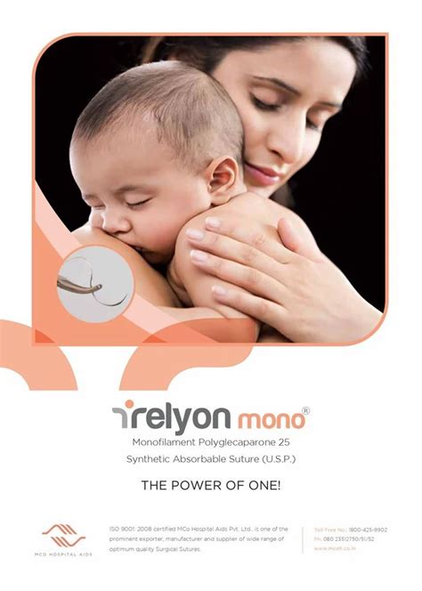 Relyon Mono Sutures M 1205syntheticabsorbable Monofilamentpolyglecaprone 25 At ₹ 3942dozen