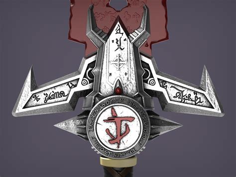 Stl File Doom Eternal Crucible 🗡️・model To Download And 3d Print・cults