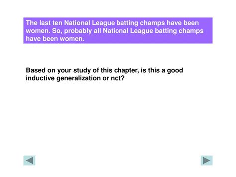 Ppt Evaluating Inductive Generalizations Powerpoint Presentation