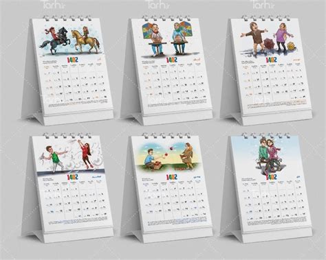ایده‌های خلاقانه برای طراحی و چاپ تقویم و سرسید 1403