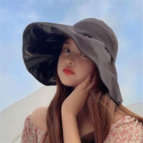 Holyg 듀어스 자외선 햇빛 차단 벙거지 썬캡 버킷햇 핫트랙스