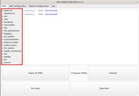 Running The Tests — Ska Low Sps Testsuite 290 Documentation