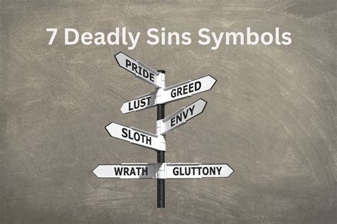 Discover The 7 Deadly Sins Symbols Symbolscholar