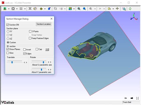 Cut Section — Vcollab Document Documentation