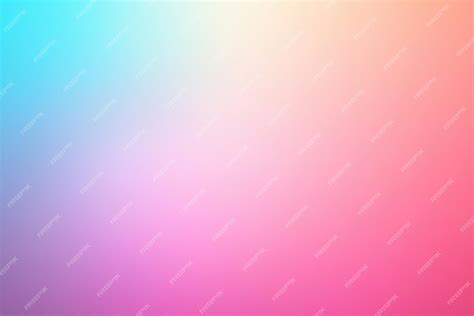 Abstract Color Gradient Soft Color Transition Organic Geometry Pattern Background Premium Photo