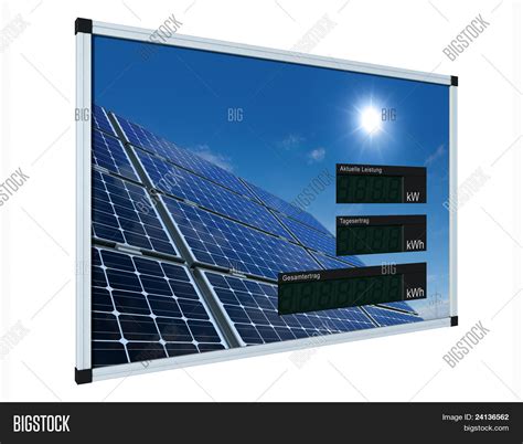 Solar Power Display Image Photo Free Trial Bigstock