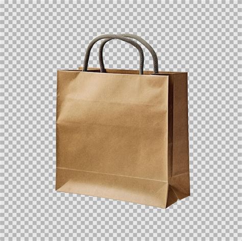 Psd 격리 된 쇼핑 종이 봉투 무료 Psd 파일