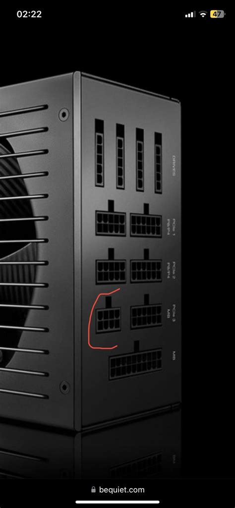 Corsair 12VHPWR cable with Be Quiet! Straight 11 1000w PSU : r/nvidia