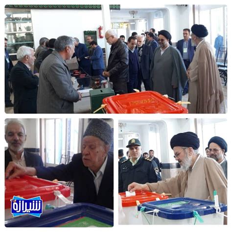 عکس حماسه حضور مردم فارس در آزمون بزرگ انتخابات