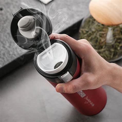 보온병 머그잔 커피 병 열 컵 유리 내부 보온병 병 절연 진공 Flaskstea 컵 진공 오피스 머그잔vacuum Flask