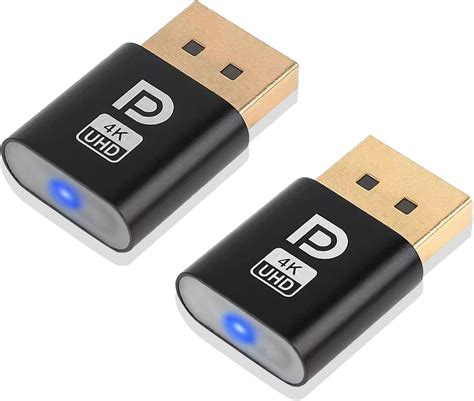 Vienon 4k Displayport Display Emulator Edid Emulator Plug 4k Dp Dummy Plug Headless Display