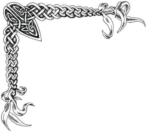 Celtic Page Border Clipart Free To Use Clip Art Celtic Border