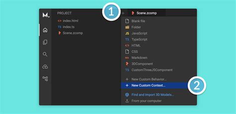 Mattercraft Creating Custom Contexts