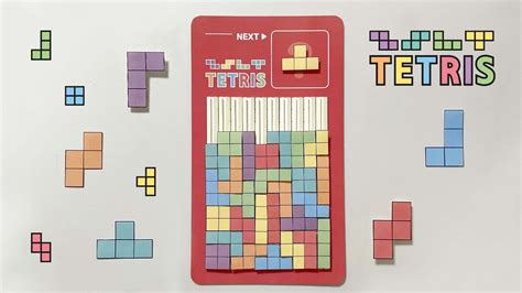 진짜 아날로그 갬성 테트리스 게임기 Youtube