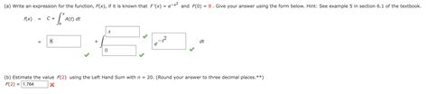 Solved A Write An Expression For The Function F X If It Chegg Com