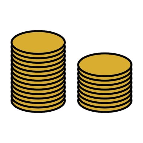 Premium Vector Coin Icon Vector