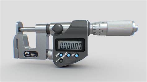 Micrometer 3d Models Sketchfab
