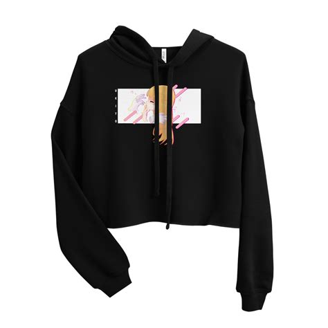 Ukiyo Aesthetic Anime Crop Hoodie My Nerdy Needs