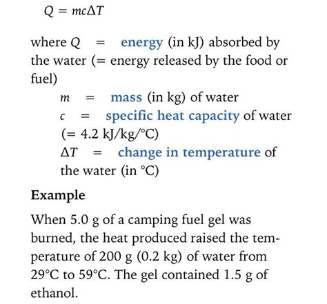 Calculating Energy Release Ap Chemistry Exam Ap Chemistry Chemistry