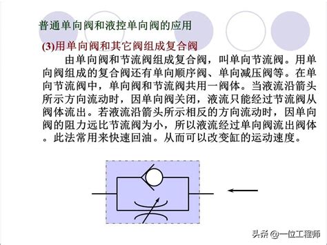 液压控制元件的原理的作用43页内容介绍3中常见液压控制元件 液压汇