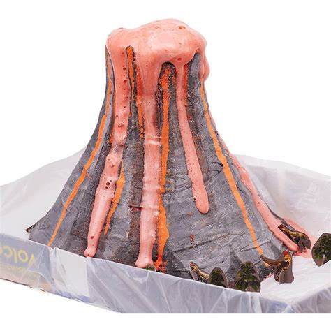Exploding Lego Volcano