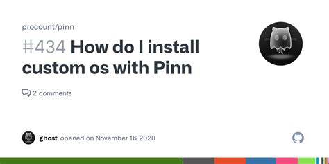 How Do I Install Custom Os With Pinn Issue 434 Procount Pinn GitHub