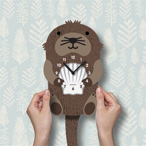 Otter Pendulum Clock Artofit