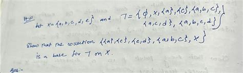 Solved H Let X A B C D C And Chegg Com