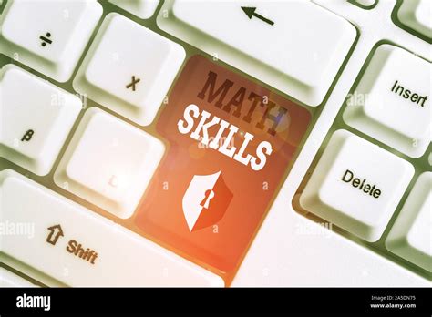 Text Sign Showing Math Skills Business Photo Text Starting To Learn