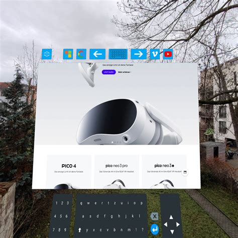 XR Browser For Pico By Autosyphon Studios