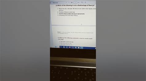 Top 5 Reactjs Interview Question Interview Reactjs Shortsfeed