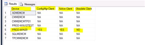 Sccm Client Inactive Obsolete Status Using Sql Query Configmgr Htmd Blog
