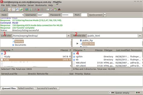 How To Upload Files Using Filezilla On Linux Server Gigabit Malaysia