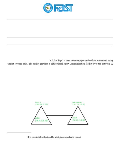 Computer Networks Lab Week4 Pdf Network Socket Port Computer