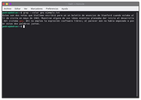 GREP De UNIX A GNU Linux Para Buscar Con Patrones