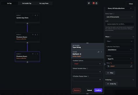 Using Results From Firebase Query 1 As Relational Filter Conditions For Query 2