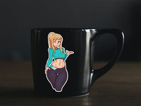 Fullmetal Alchemist Winry Yoga Pants Waterproof Sticker Ecchi Vinyl Decal On Storenvy