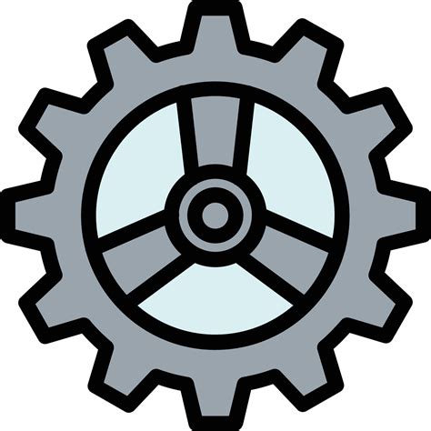 cog vector icon design 14972584 vector art at vecteezy