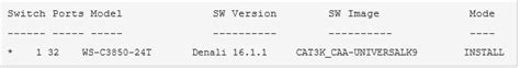 Bundle Mode Or Install Mode Ios Xe Catalyst Switches
