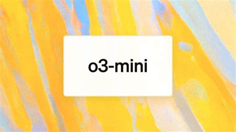 Openai Announces Release Of O3 Mini Reasoning Model Iclarified